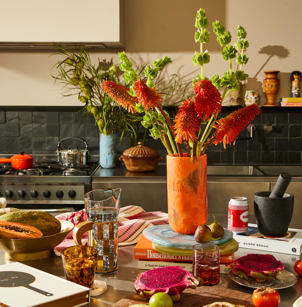 Sage x Clare | Kalinda Vase | Persimmon – Corner Store Merchants