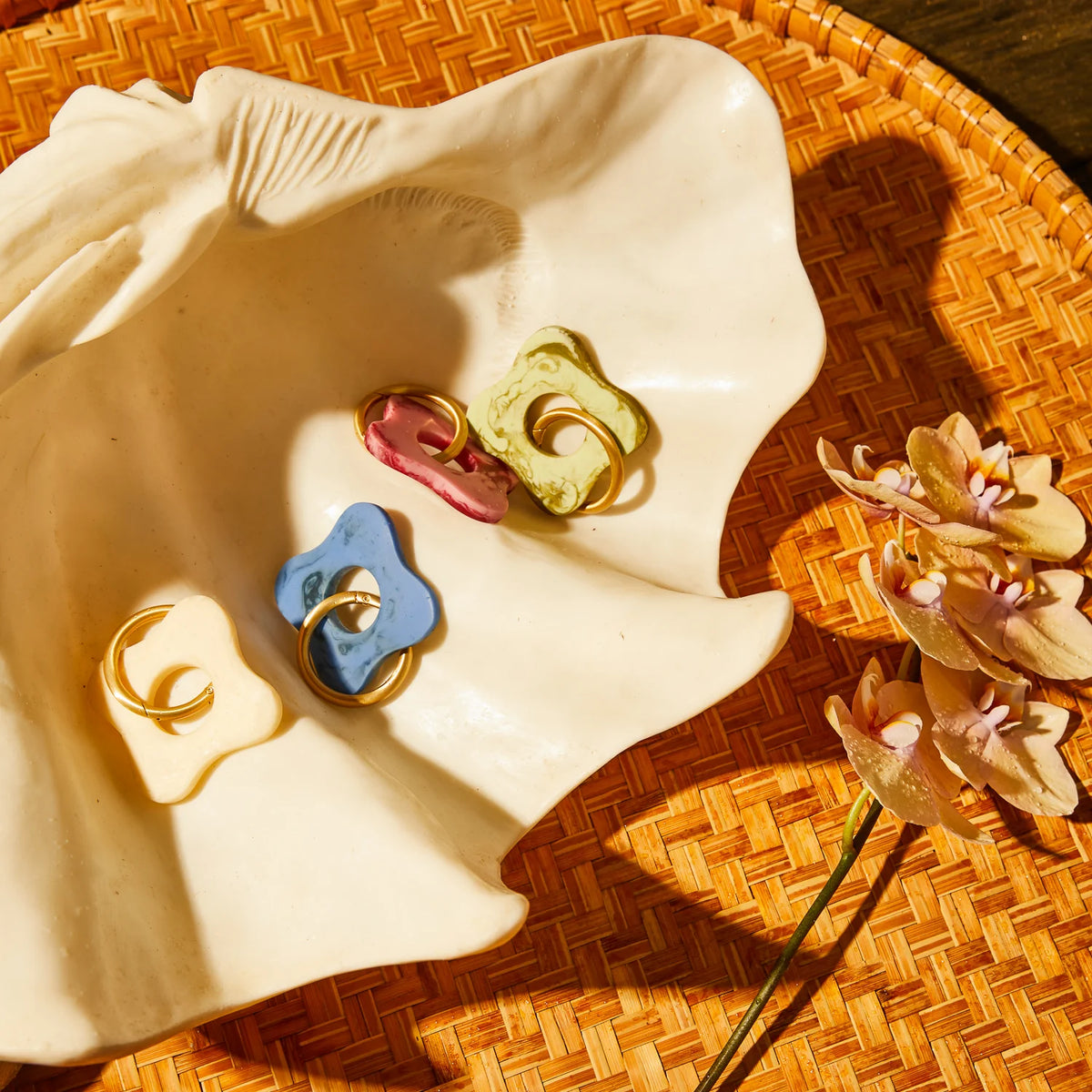 Sage x Clare | Carla Keyring | Azure – Corner Store Merchants